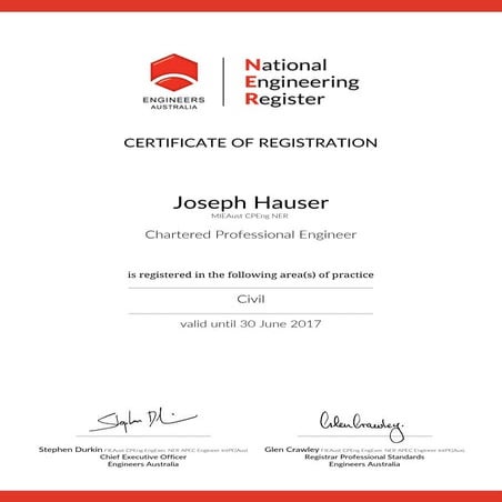 Ner certificate-143845 2017 | PDF