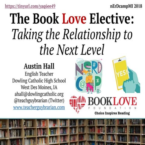 The Book Love Elective: Taking the Relationship to the Next Level (with ...