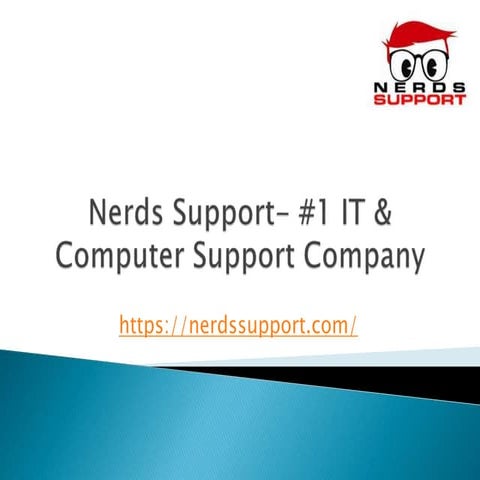 Nerds support- #1 Computer and IT Repair Company | PPT