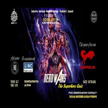 DC/Marvel Quiz 2019 PRELIMS @Agon19 | PPTX