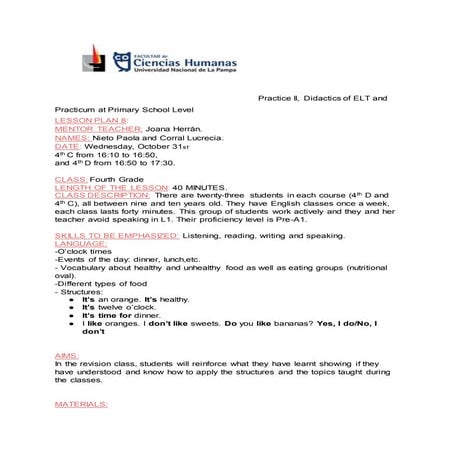 Lesson plan 8 | DOCX