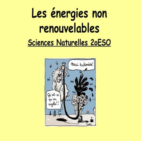 éNergies Non Renouvelables | PPT