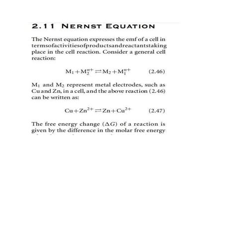 NERNST EQUATION DERIVATION AND APPLICATIONS.docx