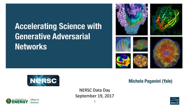 Accelerating Science With Generative Adversarial Networks Ppt