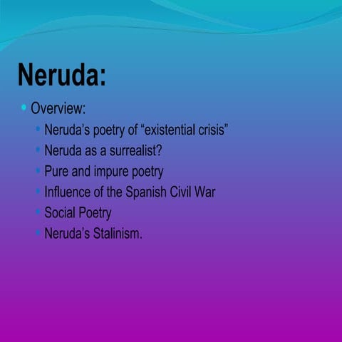 Neruda | PPT