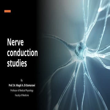 Nerve conduction study | PPTX