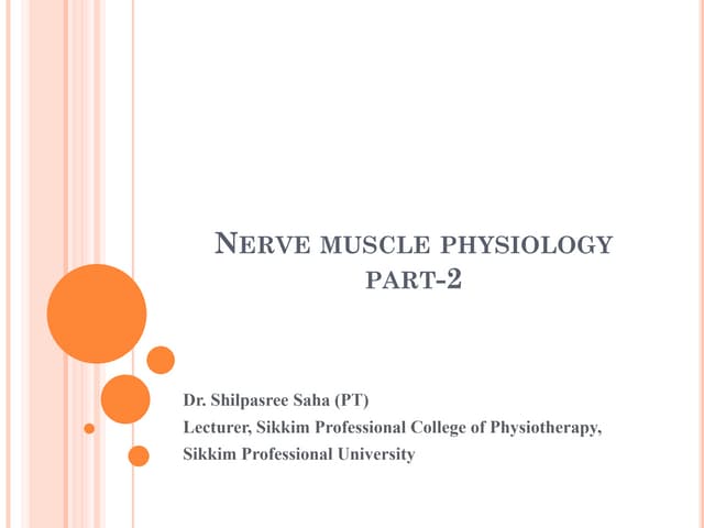 Introduction to human physiology | PPTX