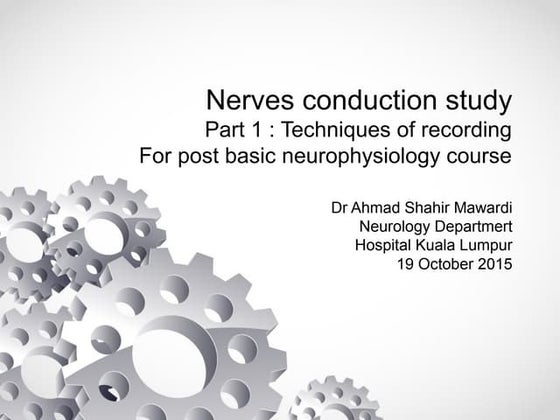 Nerve Conduction Velocity: NCV | PDF