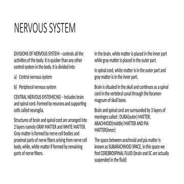 BRAIN structure and its function (class 10) | PPTX