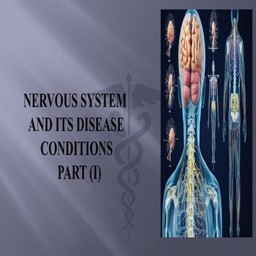 Nervous System and It's Disease Condition PART ( 1 ) | PPTX