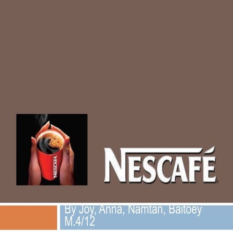 Nescafe | PPTX