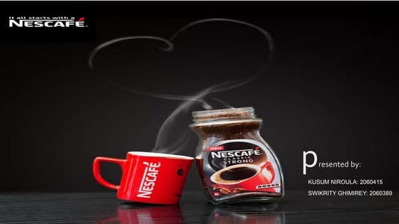 Nescafe (A coffee Brand) | PPT