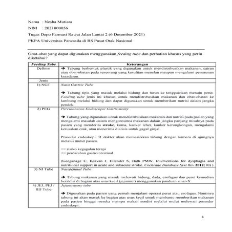 FARMASETIKA – PEMBAHASAN SOAL RESEP det, iter, did, det orig | PDF