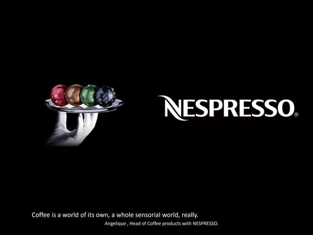 The analyze of Nespresso brand