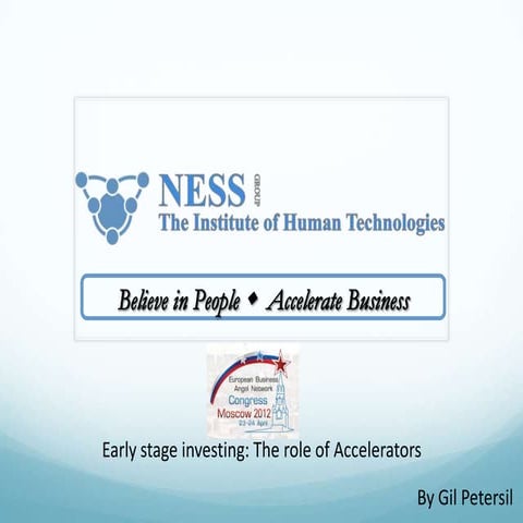 Gil Petersil, Business coach & start-up accelerator at Meetpartners