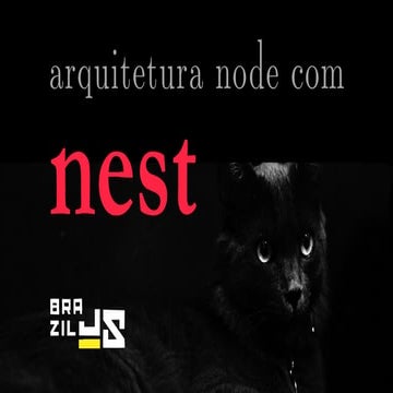 Arquitetura Node Com Nestjs Ppt