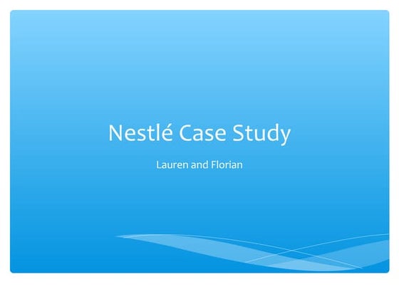 Management Of Change : A study of problem and Challenges in Nestle | PPT
