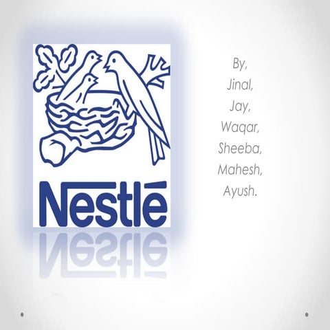Nestle- Company profile | PPTX