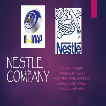 Nestle company | PPTX
