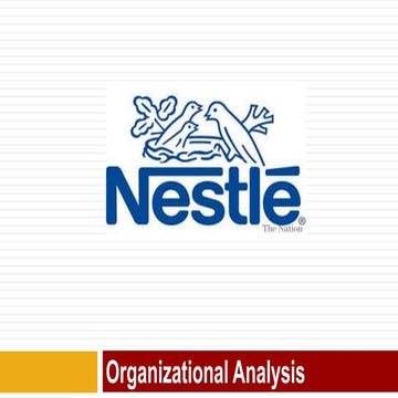 Nestle Org. Analysis.pptx