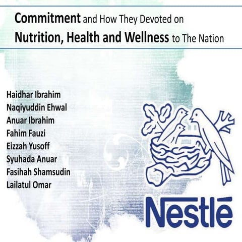 Nestle Presentation | PPTX