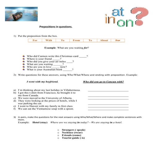 Nestor prepositions in questions | PDF