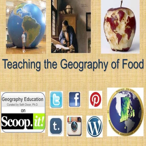Nestval 2015 Geography of Food | PPTX | Agriculture | Industries