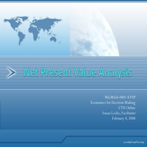 Net present value | PPT