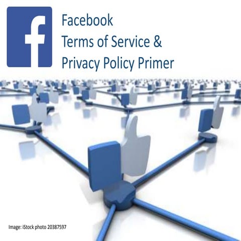 Policy Primer on Facebook - Net303 Internet Politics and Power | PPTX ...