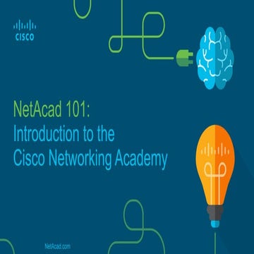 Cisco Networking Academy 101 | PPTX