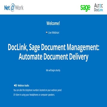 Automating your Document Delivery to Customers & Vendors | PPT