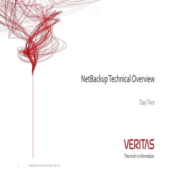Tổng quan công nghệ Net backup - Phần 2 | PPT
