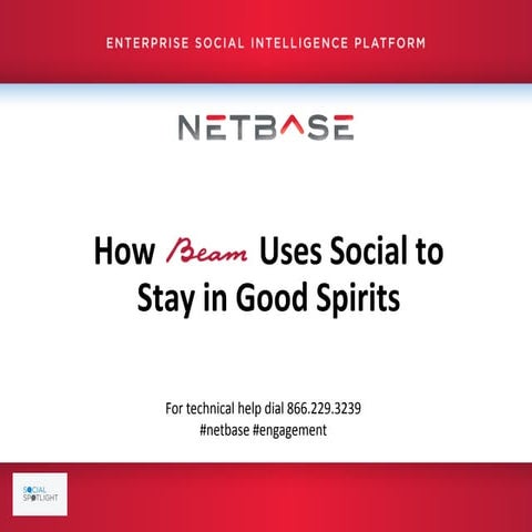 Beam Uses Social Insights To Stay in Good Spirits | PPT