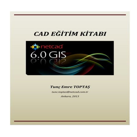 Netcad cad6 eğitim_dokümanı | PDF