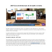 NET Core Architecture & Growth in India.pdf
