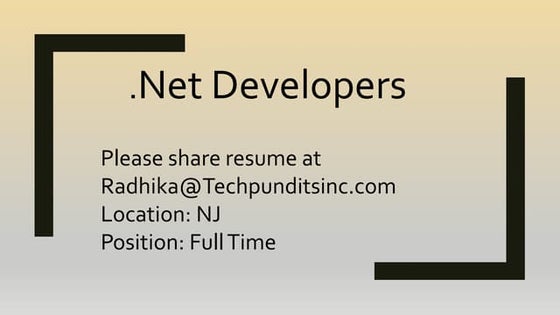 I os developer | PPT