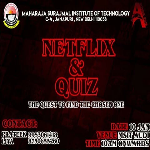 Netflix and quiz | PPTX | Television | Entertainment