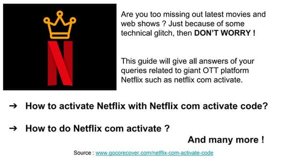 Netflix Com Activate presentations