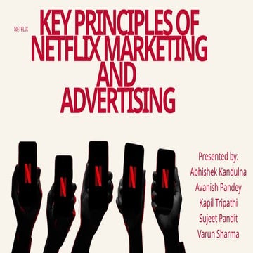 Marketing Mix of Netflix | PDF