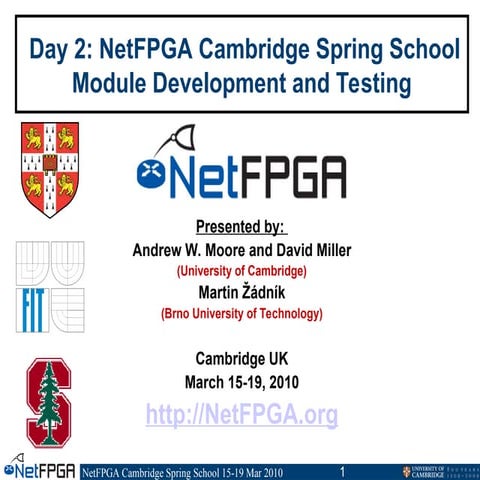 Netfpga Spring10 Day20000000000000000000000ppt