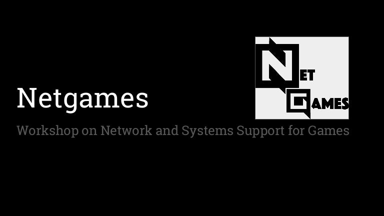 Netgames: history and preparing 2018 edition