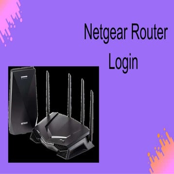 Netgear router login | PPT