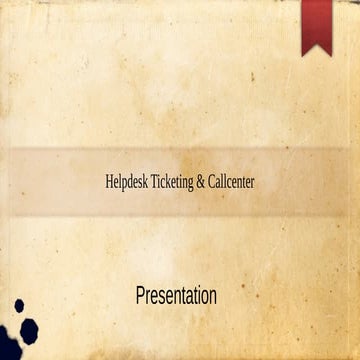 Nethawk inbound Call center with ticketing system helpdesk | PDF