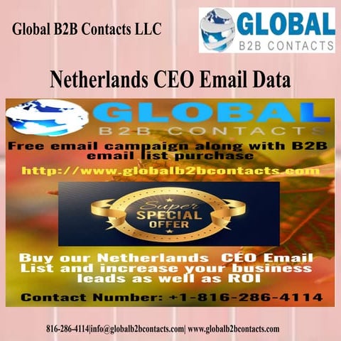 Germany ceo email data | PPTX