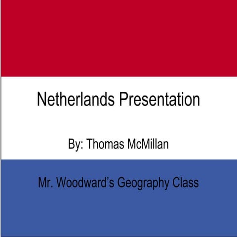 Netherlands presentation | PPT