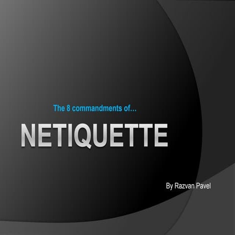 Netiquette | PPT
