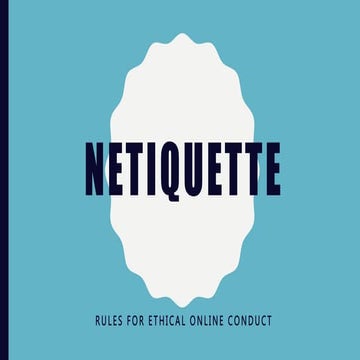 Netiquette | PPT