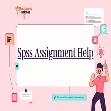 Get Best Spss Assignment Help With Top Experts | PPT
