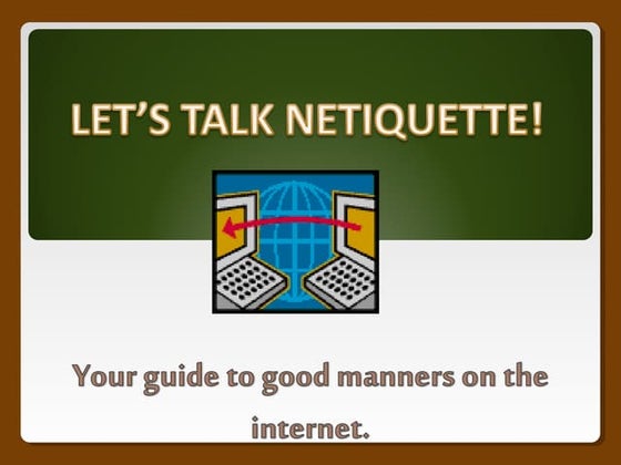 Netiquette | PPT