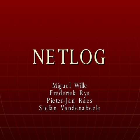Netlog vs linkedin | PPT